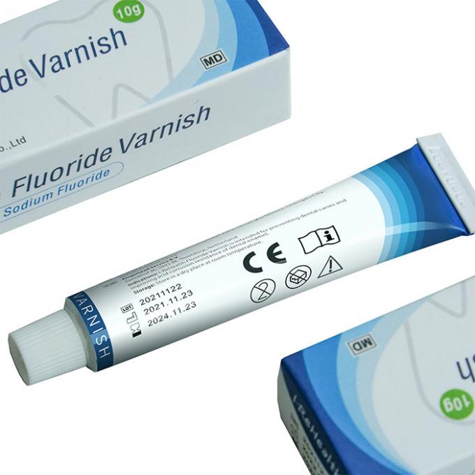 10g Fruit Taste Sodium Fluoride Varnish For Prevent Dental Caries And ...